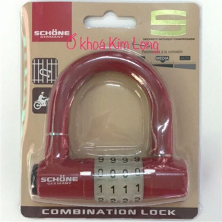 Ổ khoá số chữ U SCHONE SC-801 chính hãng không khoá được xe máy ...