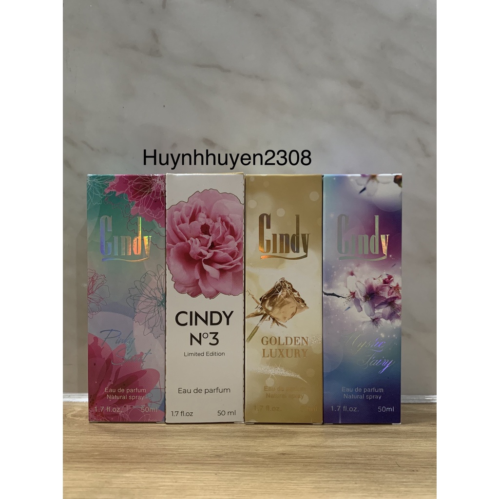 [Chính Hãng_Công ty_3 Mùi] Nước Hoa Cindy_50ml | Shopee Việt Nam