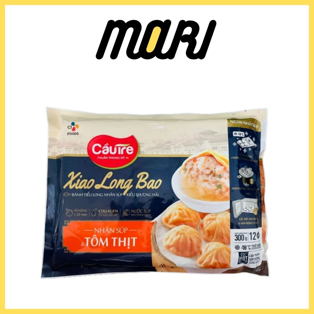 [SHIP HCM] Tiểu long bao nhân súp tôm thịt CJ 300g | Shopee Việt Nam