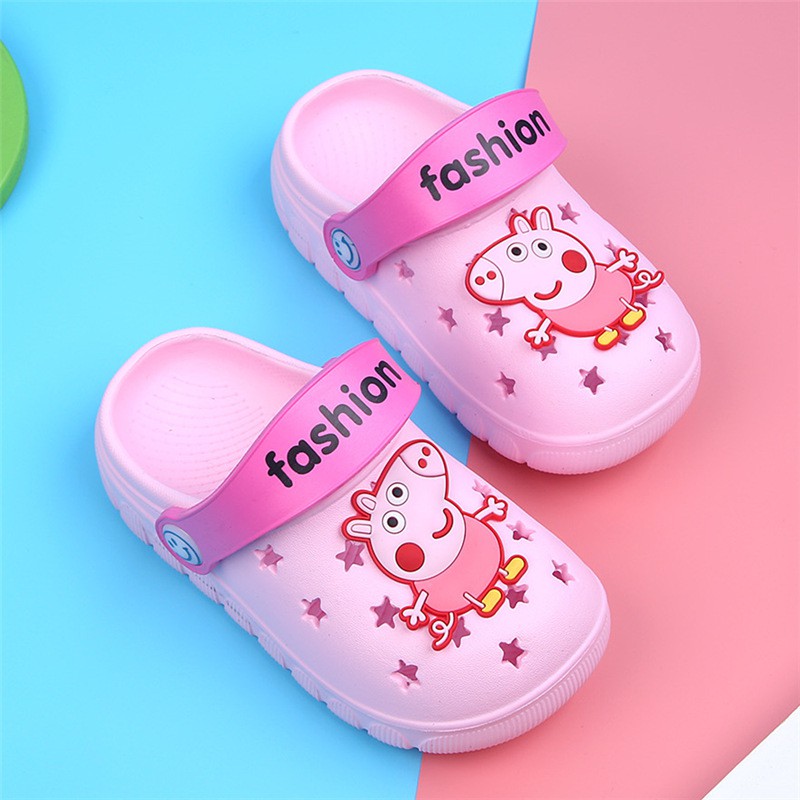 Dép cao su hình Peppa Geogre mang siêu nhẹ chống trượt | Shopee Việt Nam