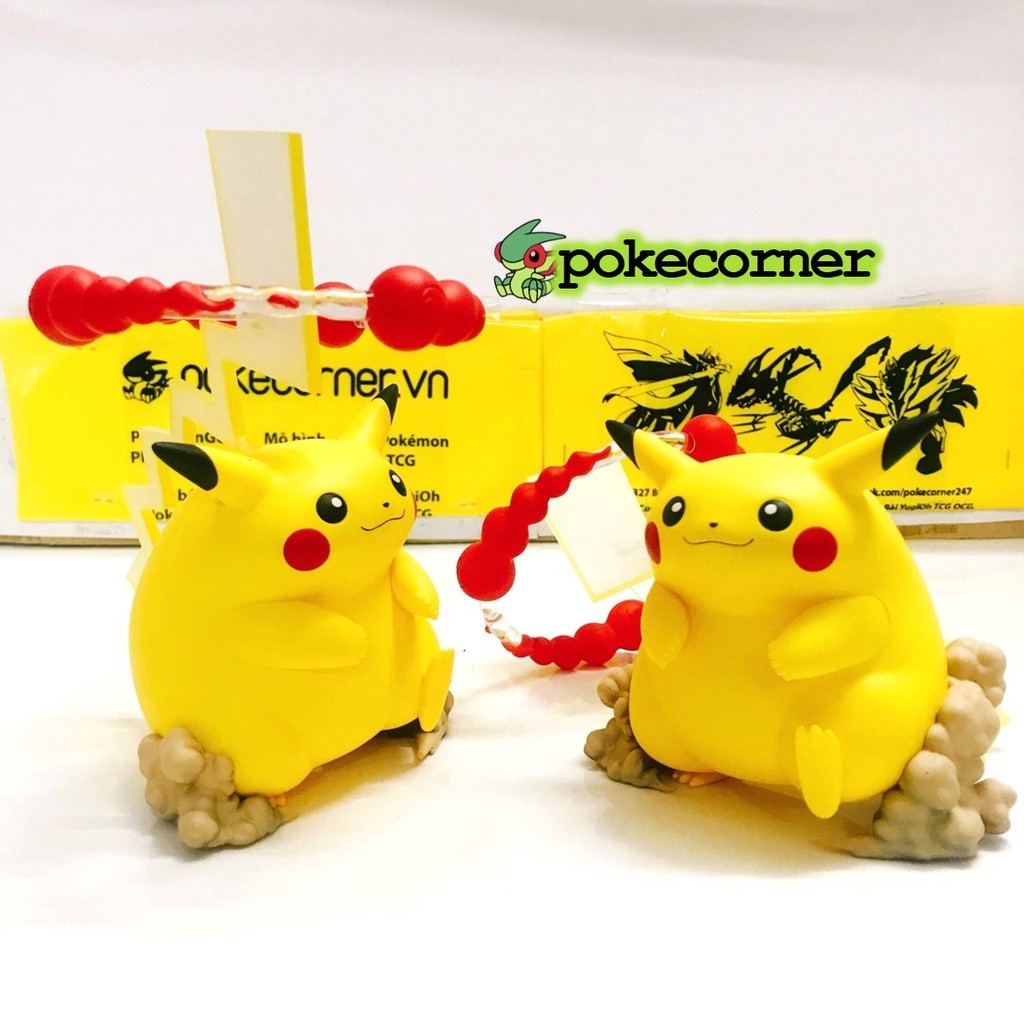 [Siêu hot] Mô hình Pokemon Pikachu GMAX chính hãng Kaiyodo cao 15cm của ...