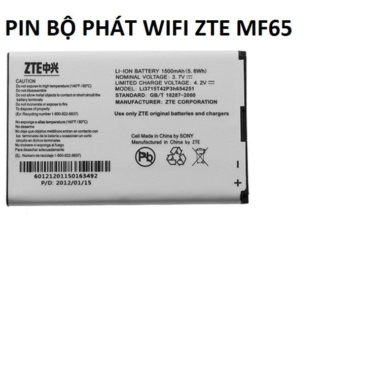 (Rẻ Vô Địch) Pin chính hãng ZTE MF65 - Chuyên dụng thay thế cho bộ phát wifi | Shopee Việt Nam