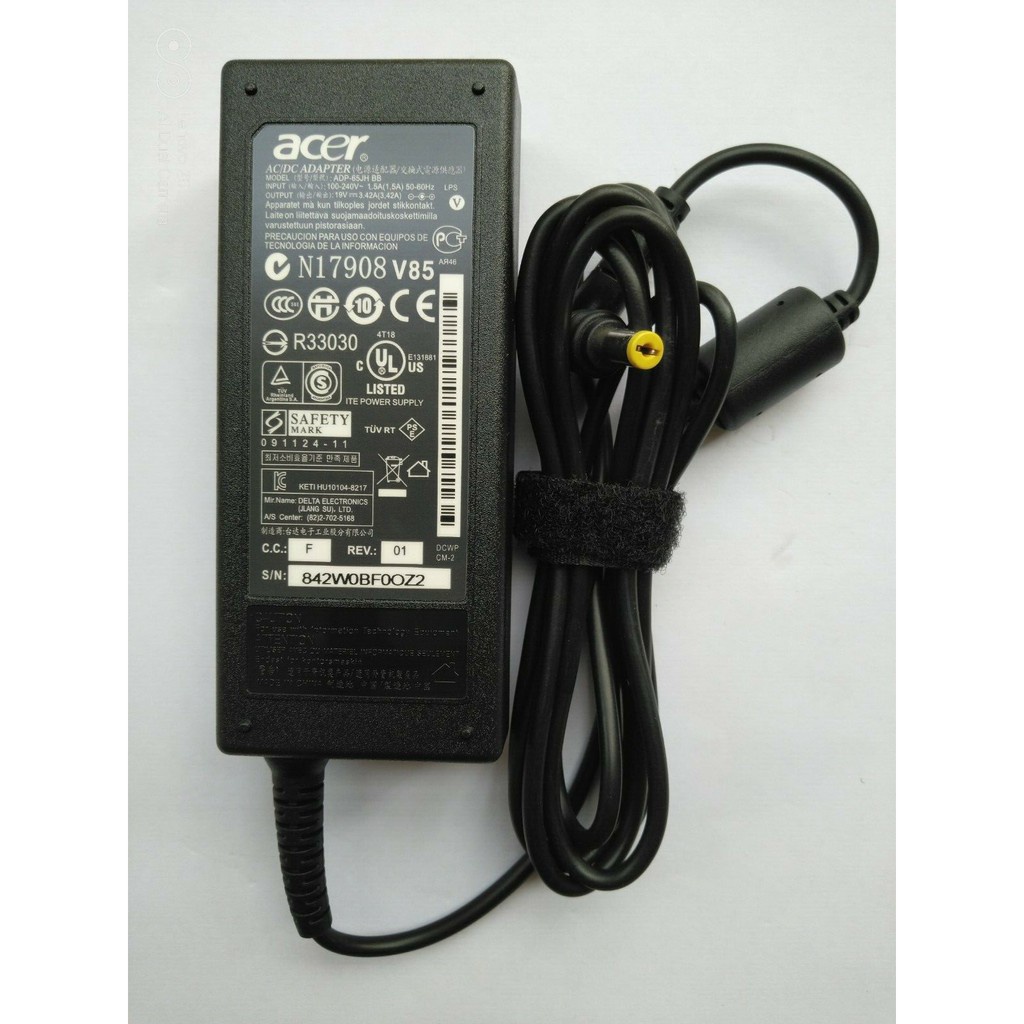 Sạc Laptop Acer 19V–3.42A – 65W (Adapter Acer 19V – 3.42A – 65W) - Sạc ...