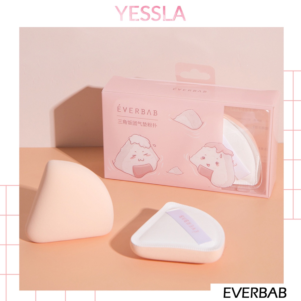 Everbab - Bông mút tam giác trang điểm nền độ đàn hồi cao | Shopee Việt Nam