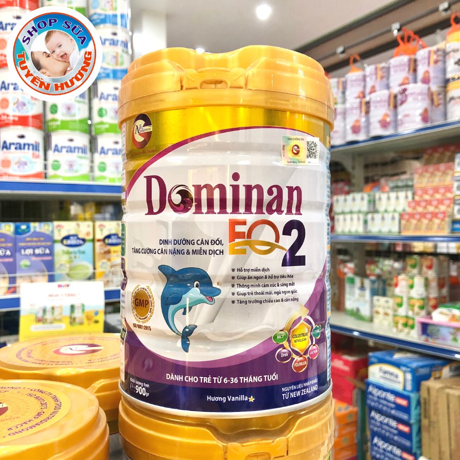 Sữa Dominan EQ 1-2-3 Hộp 900G - 400G Chính Hãng | Shopee Việt Nam