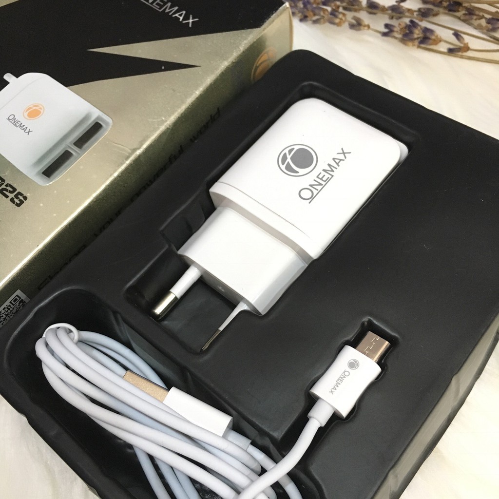 Sạc combo OneMax TA-02S | Shopee Việt Nam