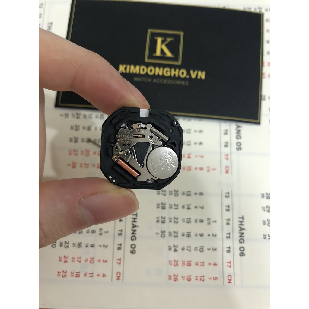 Máy Đồng Hồ Đeo Tay Epson VX43 VX43E 2 Lịch | Shopee Việt Nam