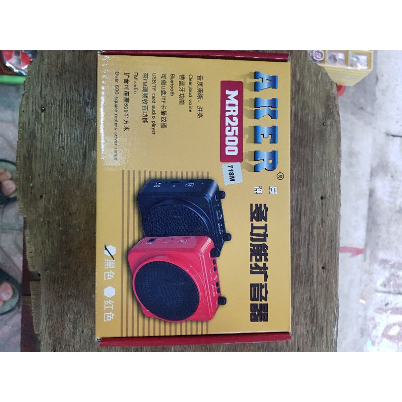 Loa trợ giảng không dây, có bluetooth Aker. MR2500 | Shopee Việt Nam