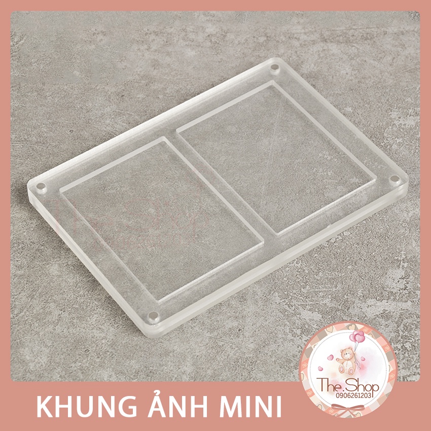 Khunh Ảnh Đôi Mini - Khung Đựng 2 Card | Shopee Việt Nam