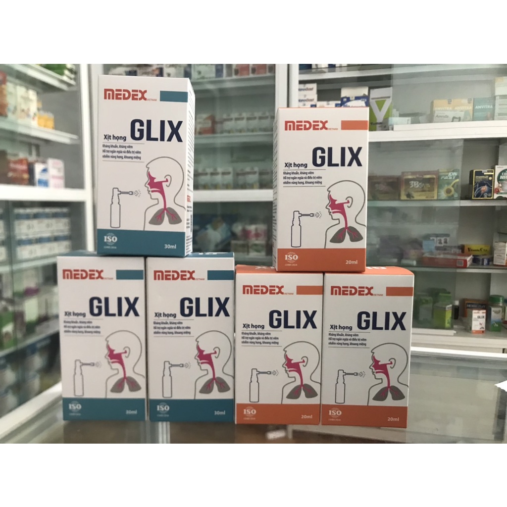 XỊT HỌNG GLIX - HỖ TRỢ GIẢM CÁC TRIỆU CHỨNG CỦA VIÊM HỌNG DÀNH CHO TRẺ ...