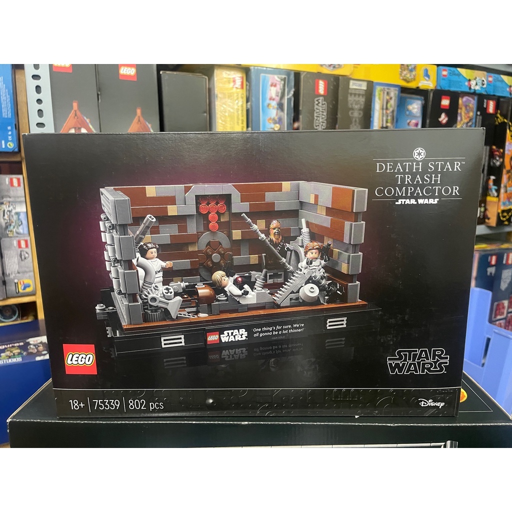 [CÓ SẴN] LEGO 75339 - Star Wars - Death Star Trash Compactor Diorama ...
