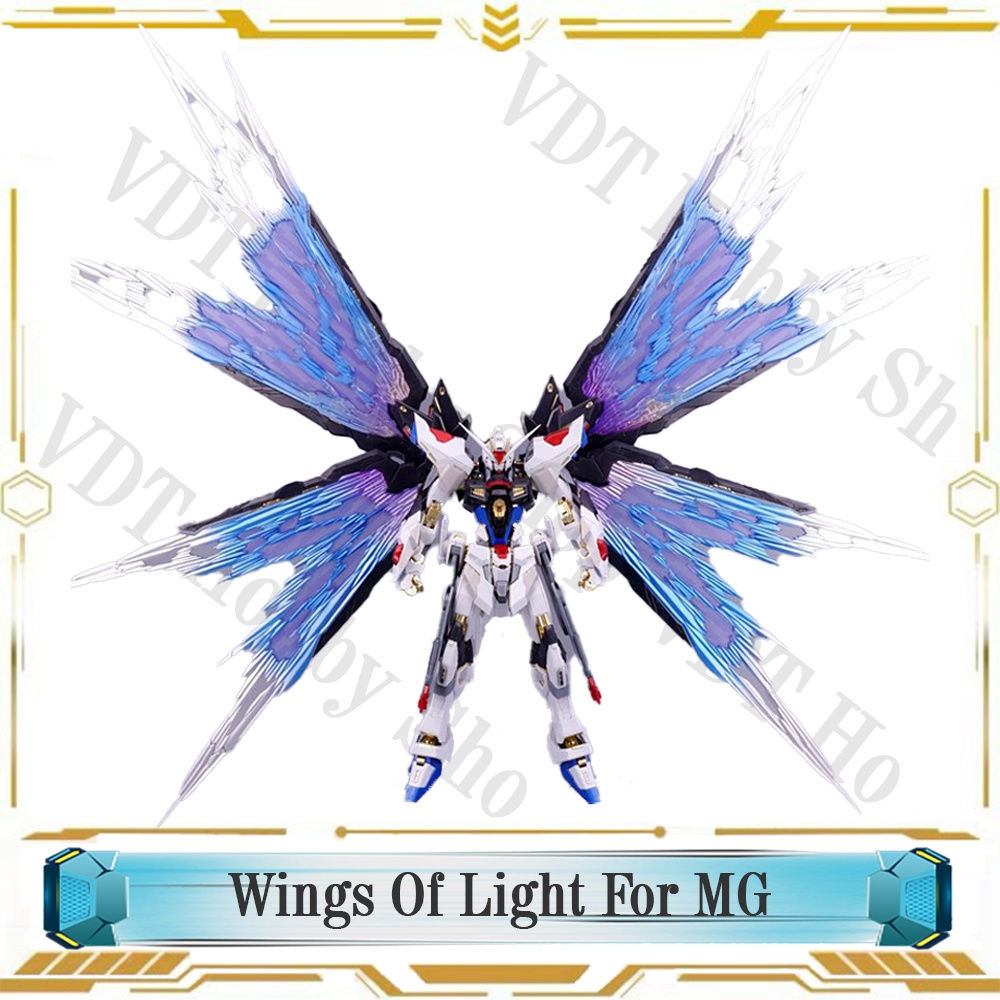 Bộ effect Wing Of Light cho mô hình gunpla MG Strike Freedom ver.mb ...