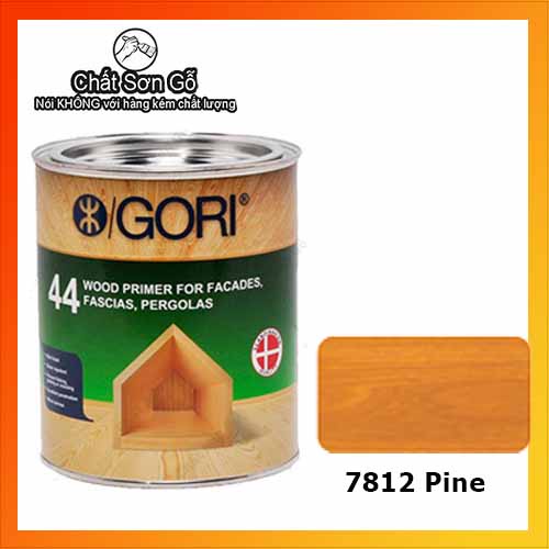 Sơn gỗ màu tự nhiên, bảo vệ và trang trí gỗ ngoài trời - Gori 44 0.75L ...