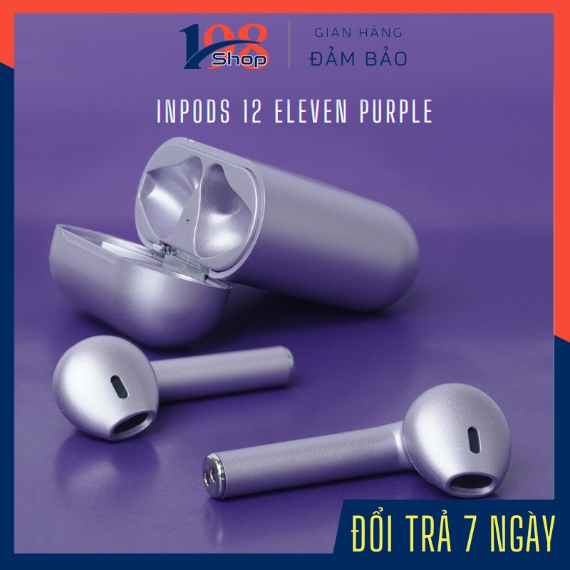 Tai Nghe Inpods 12 ELEVEN Purple, Tai Nghe Không Dây Inpods 12 Cảm Ứng ...