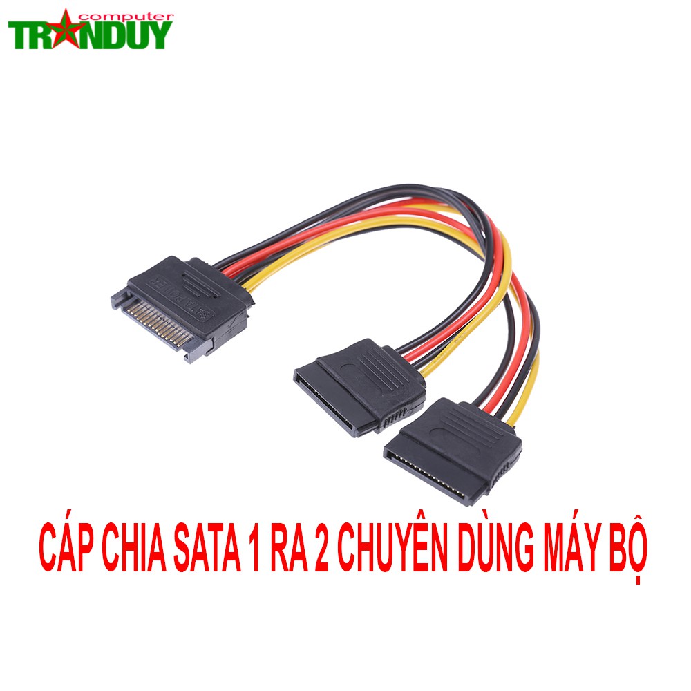 CÁP CHIA SATA 1 RA 2 CHUYÊN DÙNG MÁY BỘ ĐỂ DÙNG 2 Ổ CỨNG | Shopee Việt Nam