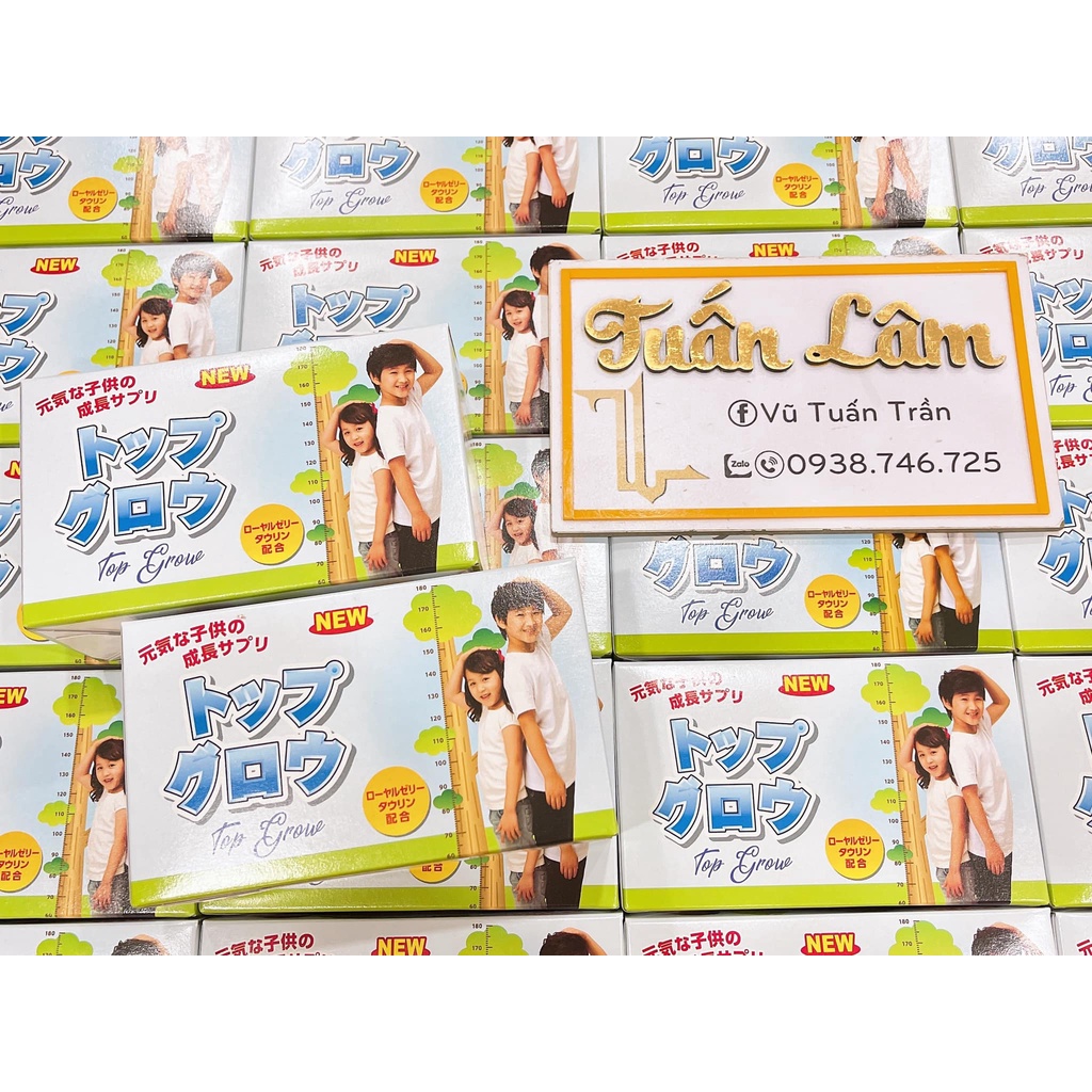 NƯỚC UỐNG BỔ SUNG VITAMIN TĂNG TRƯỞNG CHIỀU CAO CHO BÉ TOP GROW NHẬT ...