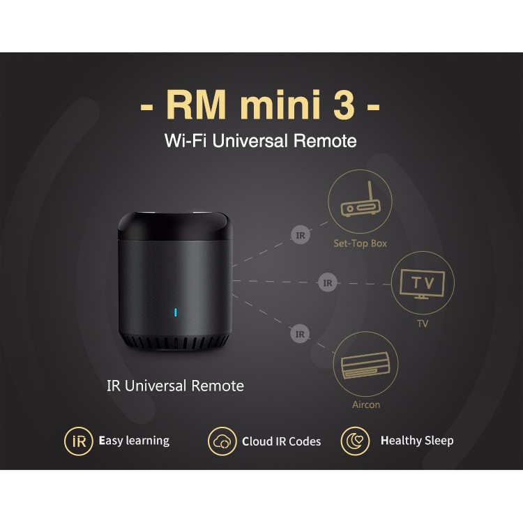 Bộ điều khiển hồng ngoại BroadLink RM Mini 3 (Bản Quốc Tế) | Shopee ...