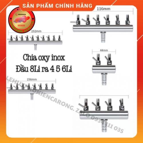 Van Inox Chia Khí Oxy/Co2 Khóa Điều Chỉnh - Đầu 8 Li Ra 4 5 6Li Chia 2 4 6 8 | Shopee Việt Nam