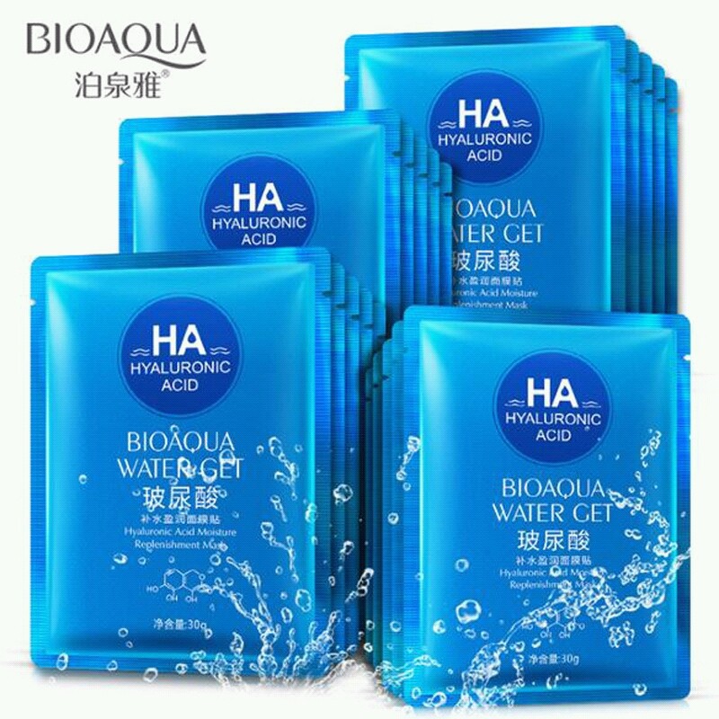 Mặt nạ cấp nước HA Bioaqua WATER GET | Shopee Việt Nam
