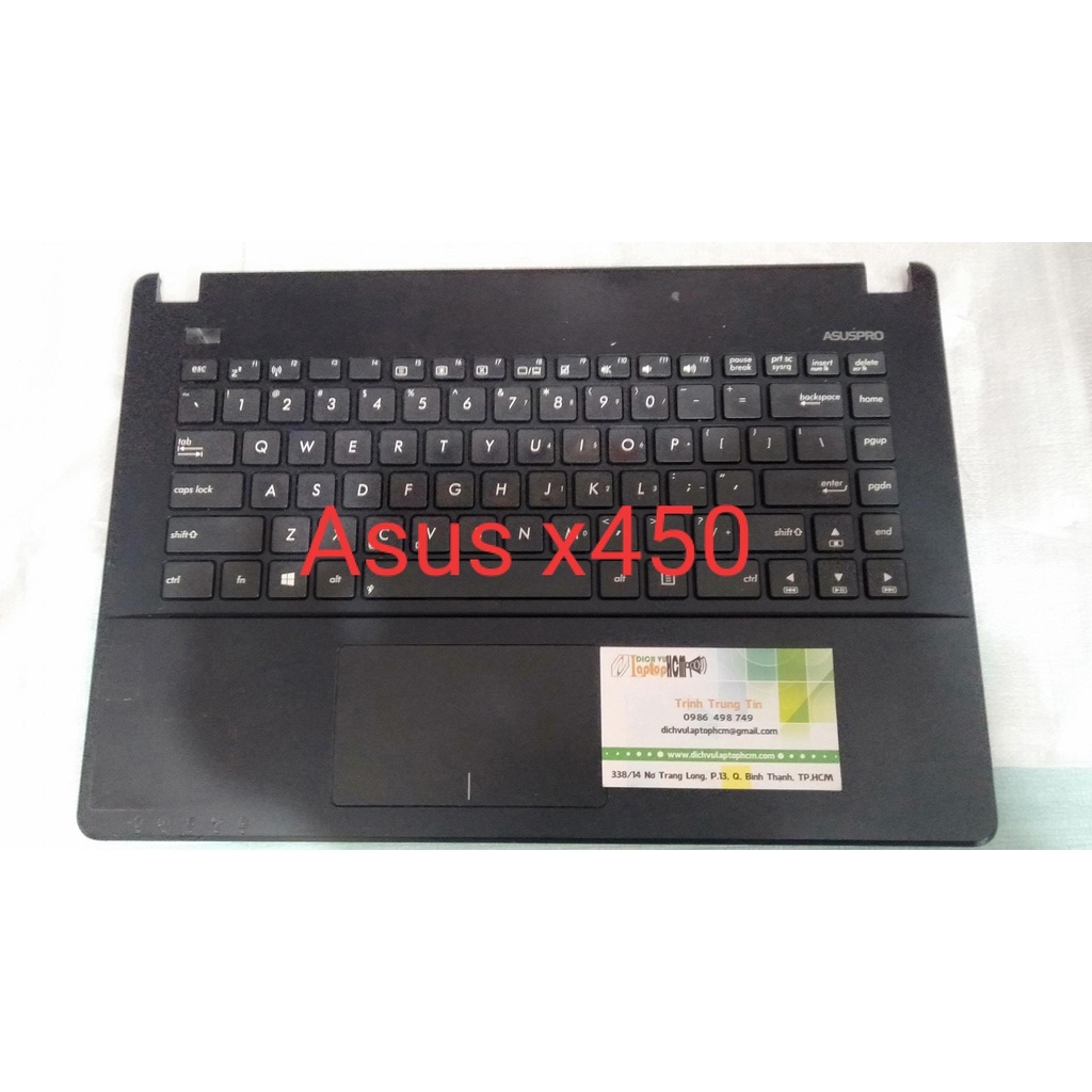 Vỏ laptop asus x450 A450 K450 hàng zin theo máy | Shopee Việt Nam