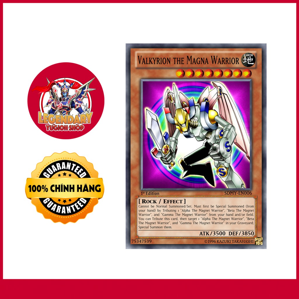 [Thẻ Bài Yugioh Chính Hãng] Valkyrion The Magna Warrior | Shopee Việt Nam