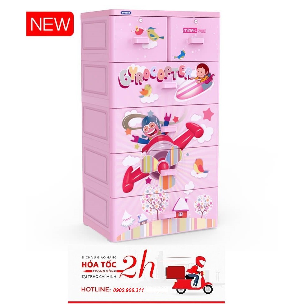 TỦ NHỰA DUY TÂN 5 TẦNG 6 NGĂN MINA L | Shopee Việt Nam