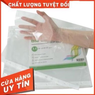 Bìa lá lỗ A4 400g file nhựa 11 lỗ 100 tờ/xấp | Shopee Việt Nam