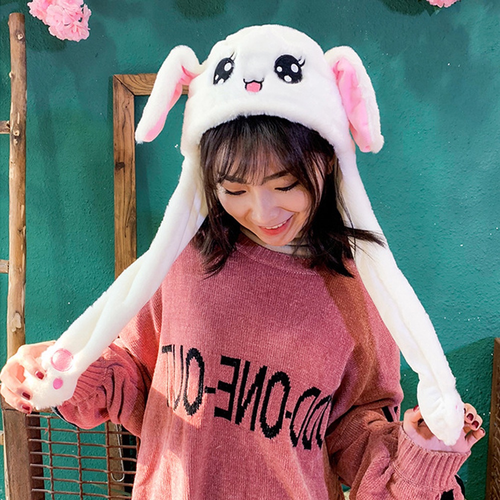 Mũ tai thỏ cử động 2 tai - Nhiều Mẫu | Shopee Việt Nam