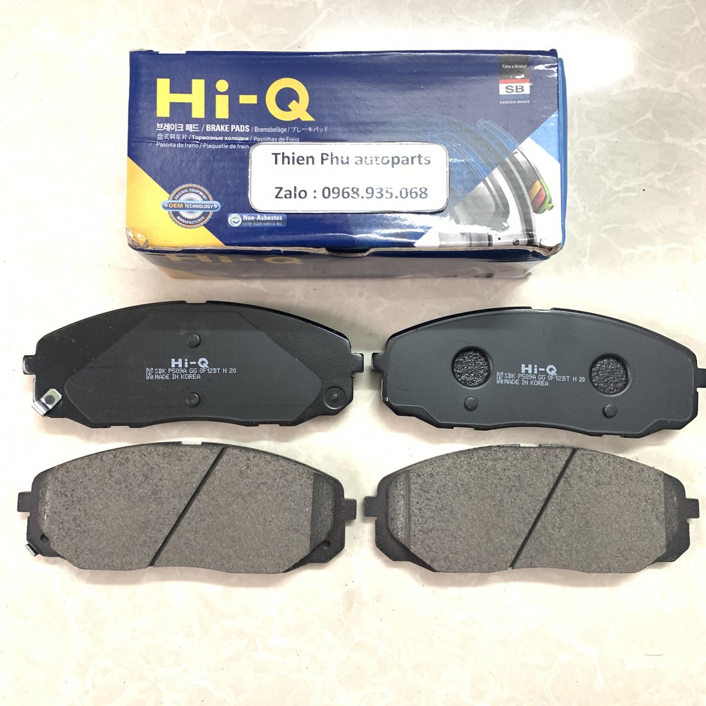 Má phanh chính hãng Hi-Q cho SEDONA 2015- NAY + GRAND CARNIVAL.- Bố ...