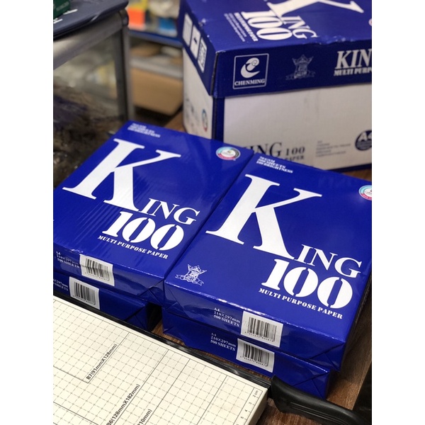 Giấy A4 (King 100 70gsm Chính hãng, Giá rẻ) | Shopee Việt Nam
