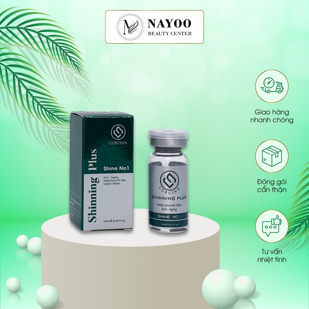 Serum Dưỡng Ẩm Ngăn Ngừa Lão Hóa Lurcinn Shine No 1 10ml - Spa NaYoo | Shopee Việt Nam