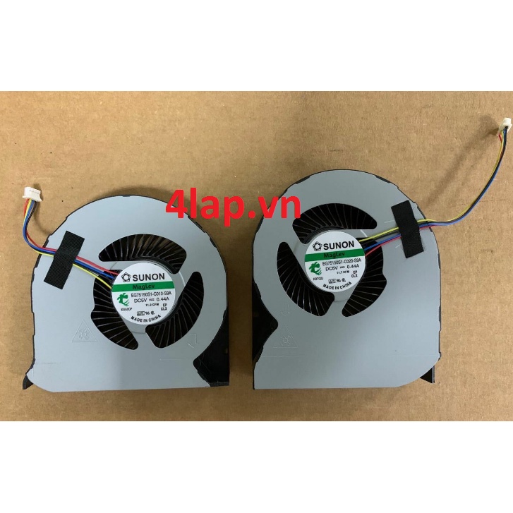 Thay FAN Quạt Tản Nhiệt CPU GPU Laptop Dell Precision 7510 M7510 7520 ...