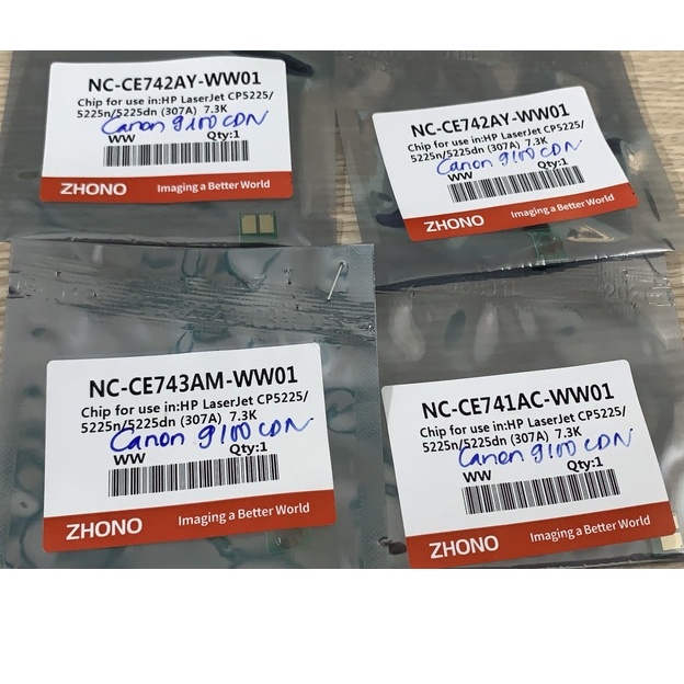 Bộ chip Canon A3 9100cdn / 9200/ 9500 / 9600- Hp 5525 / 5525n / 5525dn ...