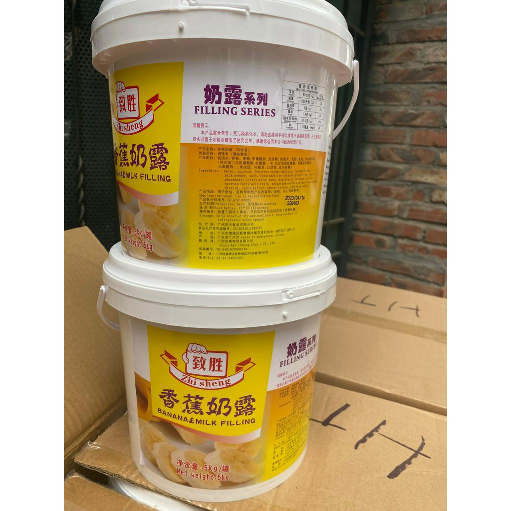 Nhân Chuối vàng Zhi Sheng Xô 5kg | Shopee Việt Nam