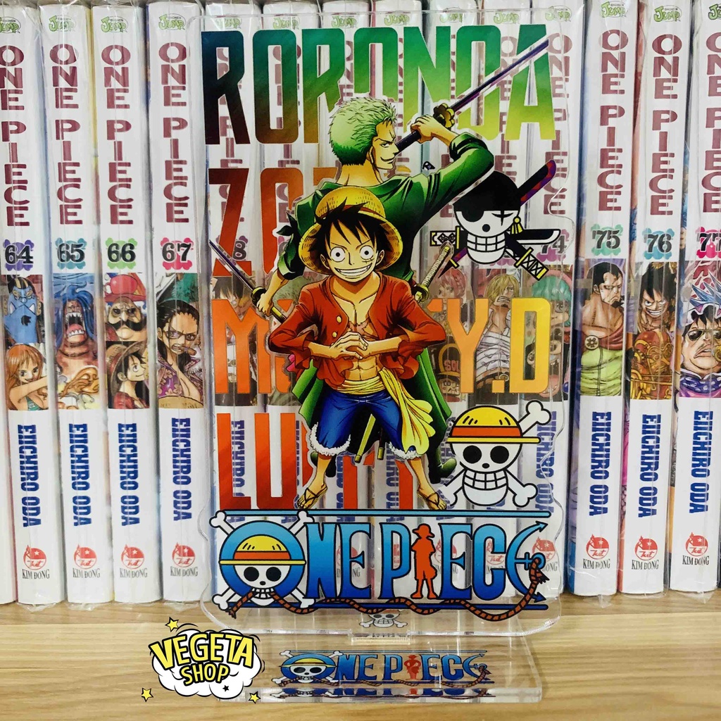 Mô Hình Tượng Standee Acrylic Mica 2 mặt - One Piece - Luffy Zoro Nami ...