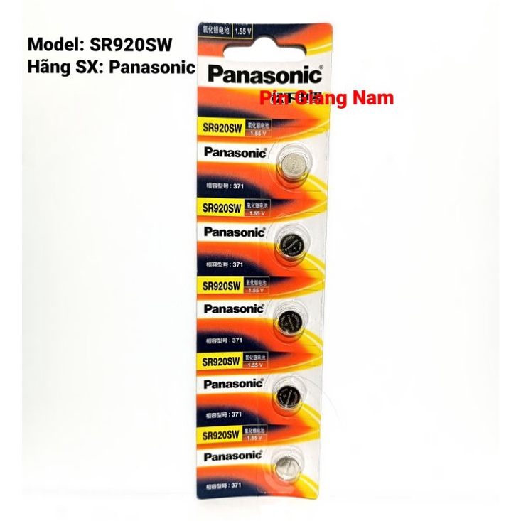 Pin Đồng Hồ Panasonic SR920SW 371 Hàng Nhập Khẩu - Made in Japan ...