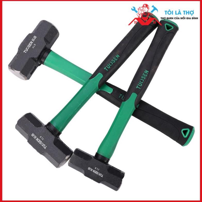 Búa Tạ 1kg, 1.5kg, 2kg TUOSEN, Búa sắt đóng đinh 2P, 3P, 4P TUOSEN với tay cầm bọc cao su ...
