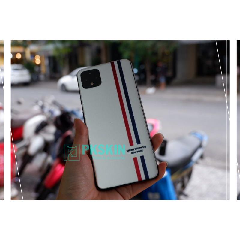 [Skin dán cao cấp] Miếng dán Thom Browne pixel 3xl, pixel 3a xl, pixel ...