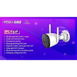 Camera IP hồng ngoại không dây 4.0 Megapixel DAHUA IPC-F42P-IMOU(PHIÊN ...