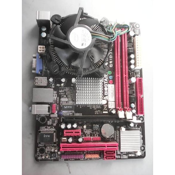 Bo mạch chủ Biostar G41 Ram 3 kèm chip fan | Shopee Việt Nam