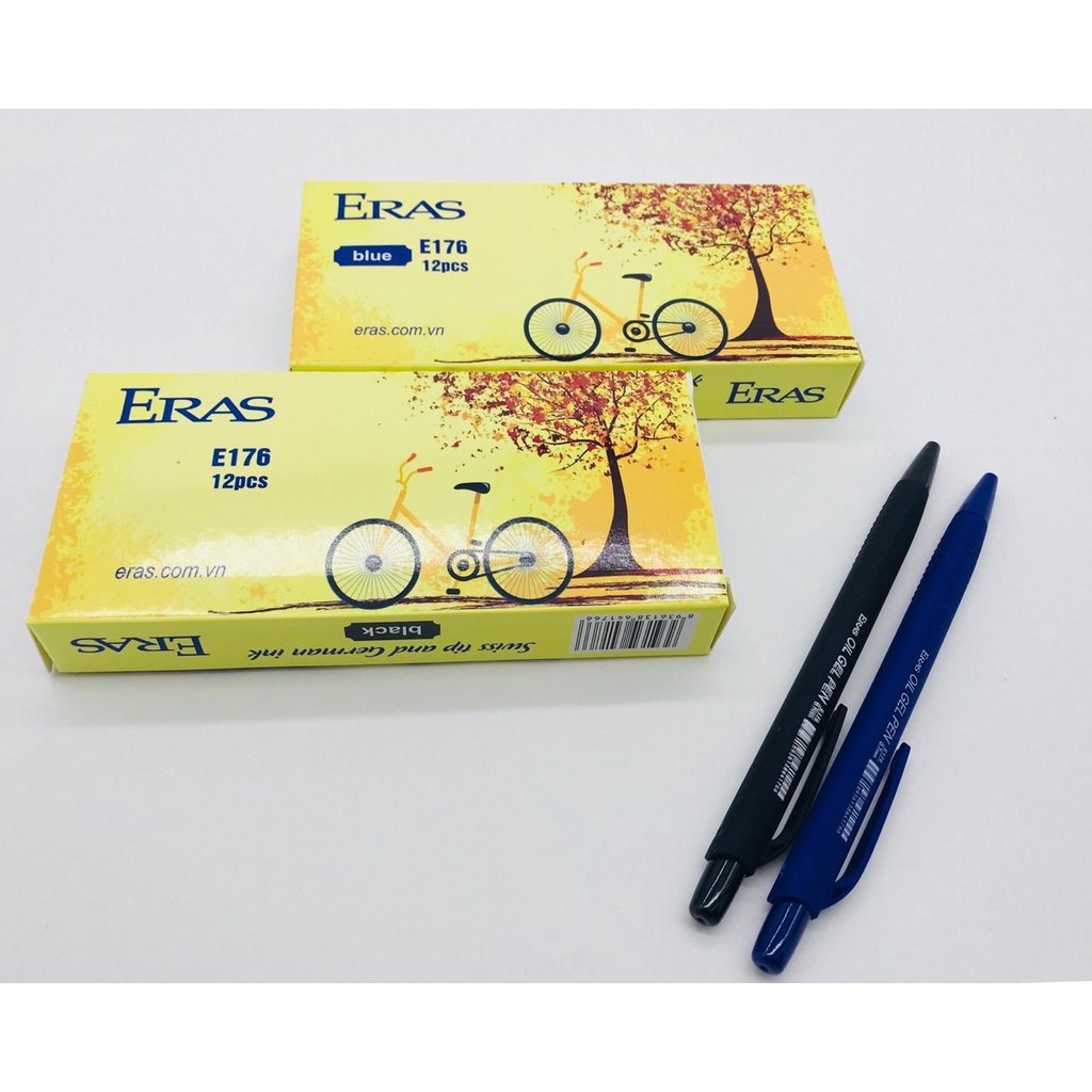 20 Bút bi tam giác, bút bi thân nhung Eras E176 | Shopee Việt Nam