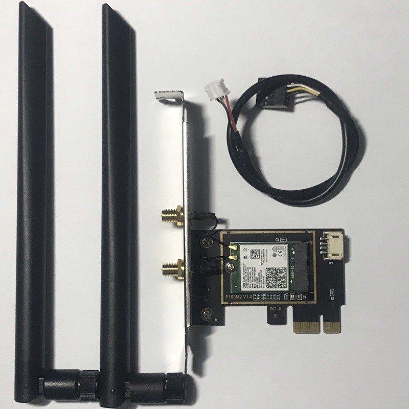 Card thu wifi Intel Wireless AC 8260, băng tần kép 2.4g và 5g 867Mbps ...