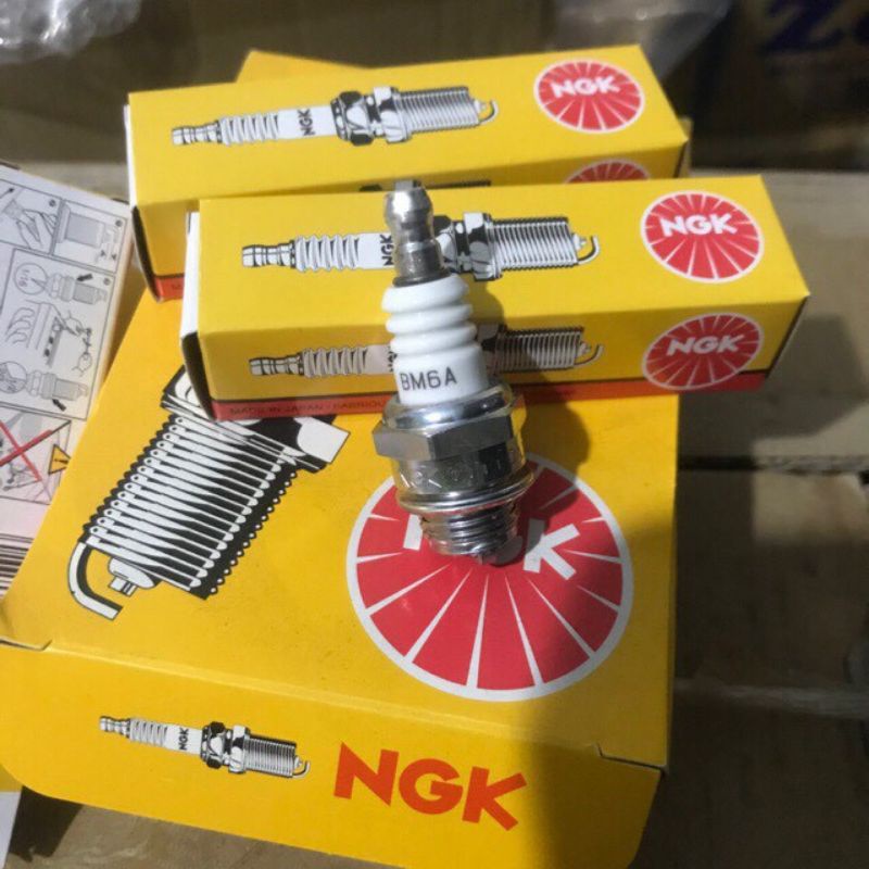 bu ri NGK 2 thì máy phát cỏ /máy cưa xích(loại tốt) | Shopee Việt Nam