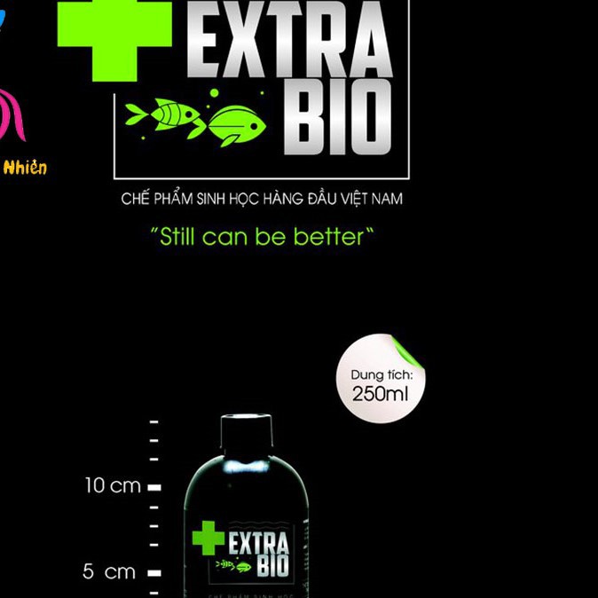 Extra Bio men vi sinh 125ml 250ML 500ML - Chế phẩm vi sinh xử lý nước cho hồ cá | Shopee Việt Nam