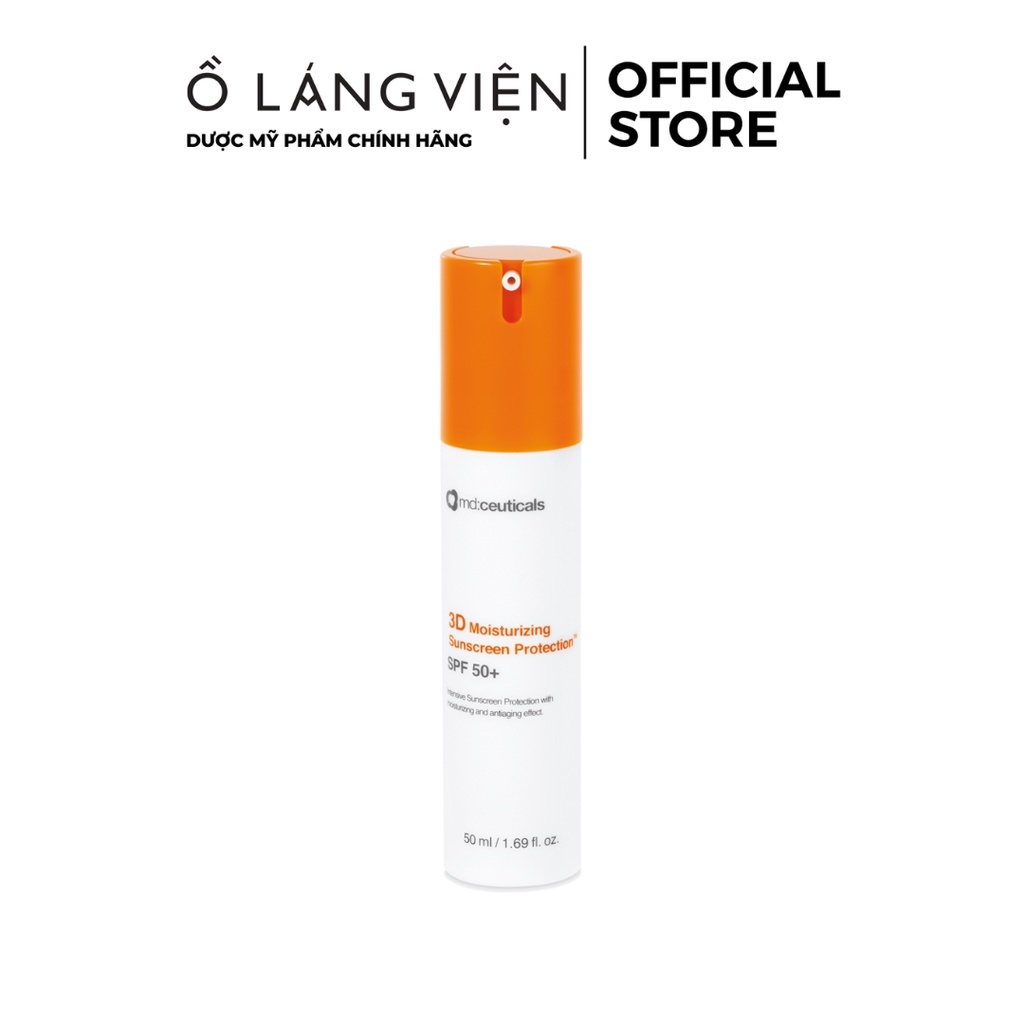 Kem chống nắng nâng tone Md:CEUTICALS 3D Moisturizing Sunscreen Protection SPF50+ | Shopee Việt Nam