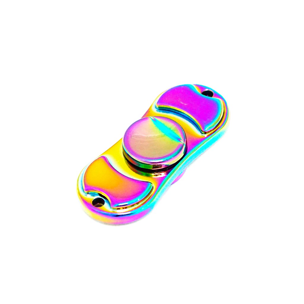Con quay 2 cánh 7 màu - Rainbow Dual-wing Spinner - Fidget Spinner ...