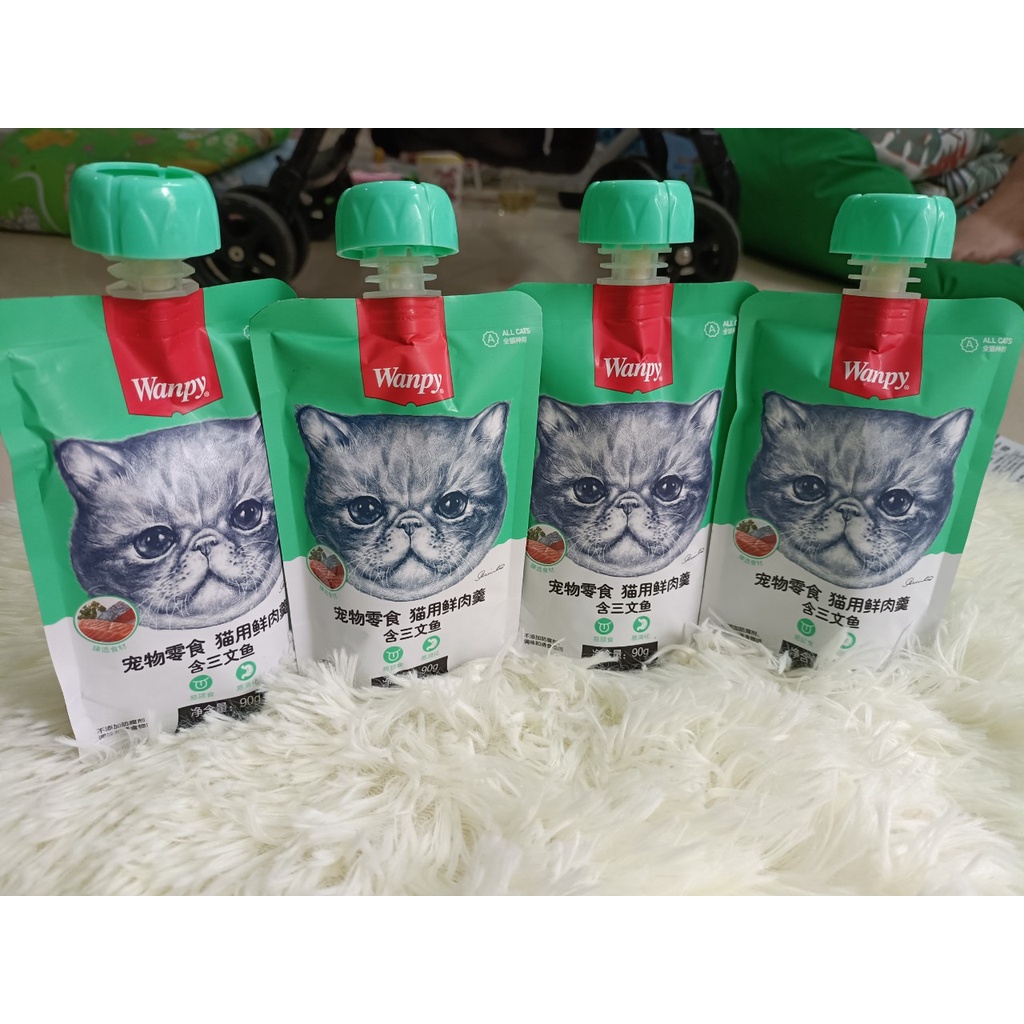 Pate Wanpy Nắp Vặn Cho Mèo | Shopee Việt Nam