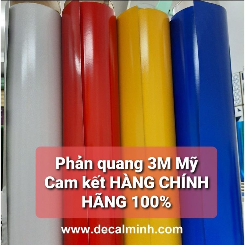 {CHÍNH HÃNG} Decal phản quang 3M thương hiệu Mỹ cao cấp dán xe, dán ô ...
