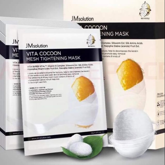 Mặt nạ VITA COCOON MESH TIGHTENING MASK | Shopee Việt Nam