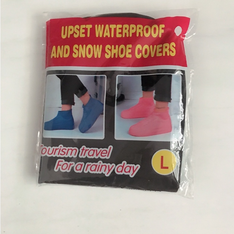 Bọc giày đi mưa silicone chống nước bụi bẩn chống trượt, ủng silicon vỏ ...